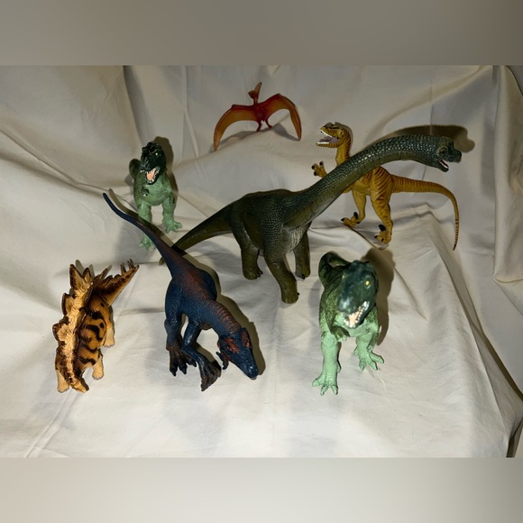 schleich | Toys | Vintage Schleich Dinosaur Brachiosaurus 2 Action Toy ...